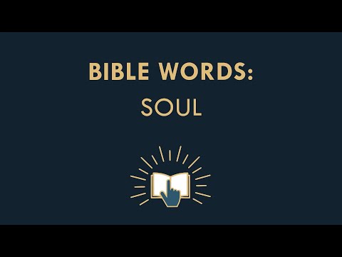 Bible words: Soul