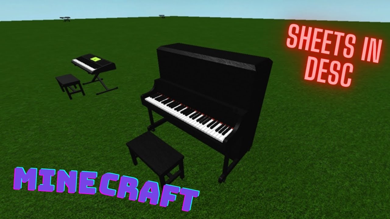 Roblox Piano Minecraft (Sheets)