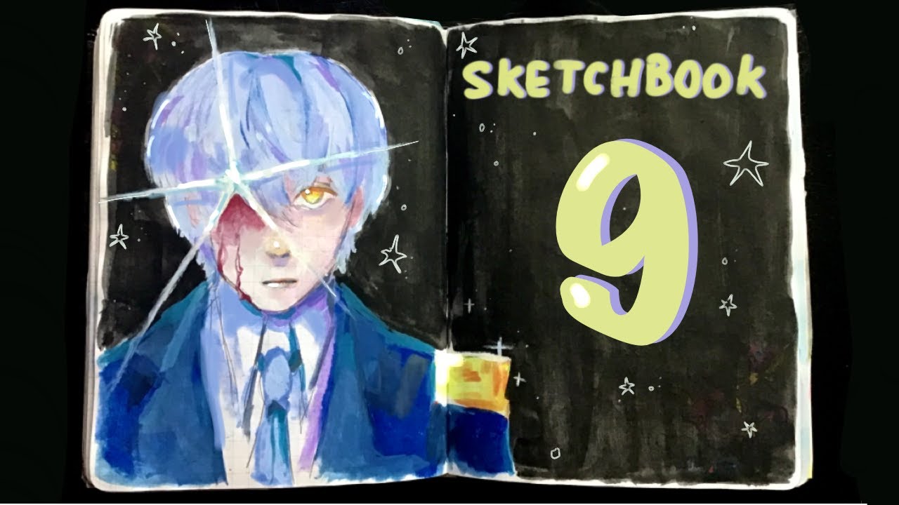 sketchbook 9 tour !! ⭐️