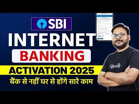 SBI Internet Banking Online Registration 2025 | SBI Net Banking | How to register internet banking