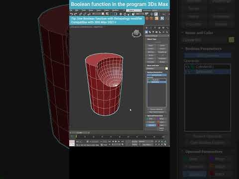 Mastering Boolean in 3DS Max: Achieving Perfect Topology #shorts #3dsmax #tips #3dmodeling #boolean