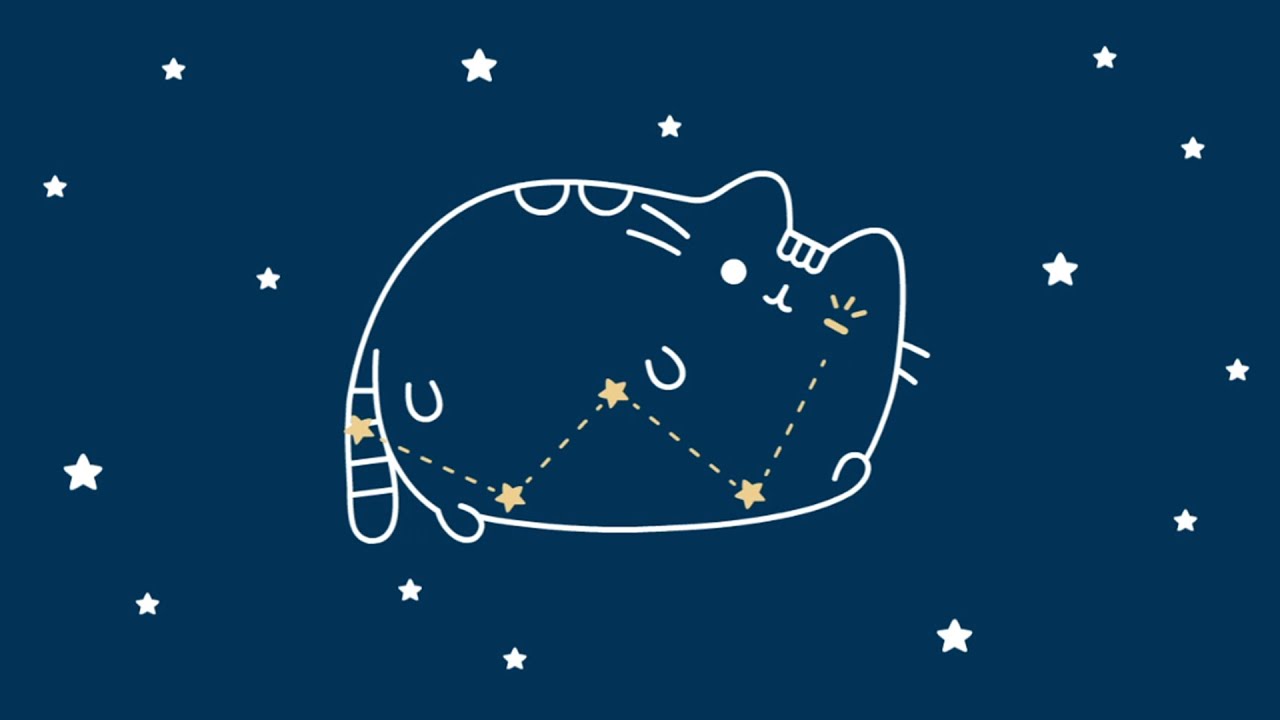 Pusheen's Guide to Constellations