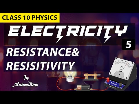 Electricity class 10 sciecne | Resistance and resistivity