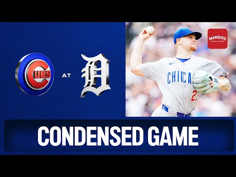 Chicago Cubs vs. Detroit Tigers MLB game highlights (June 8, 2025) | Marquee Sports Network