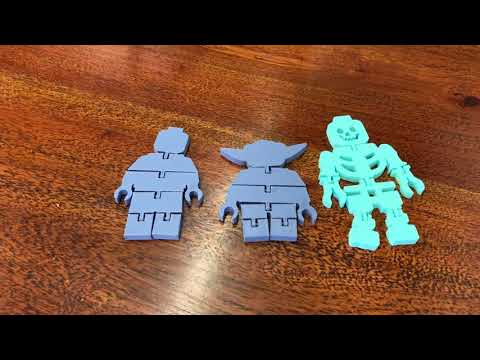 Lego Minifigure Flexi by envisionrobotics - Thingiverse