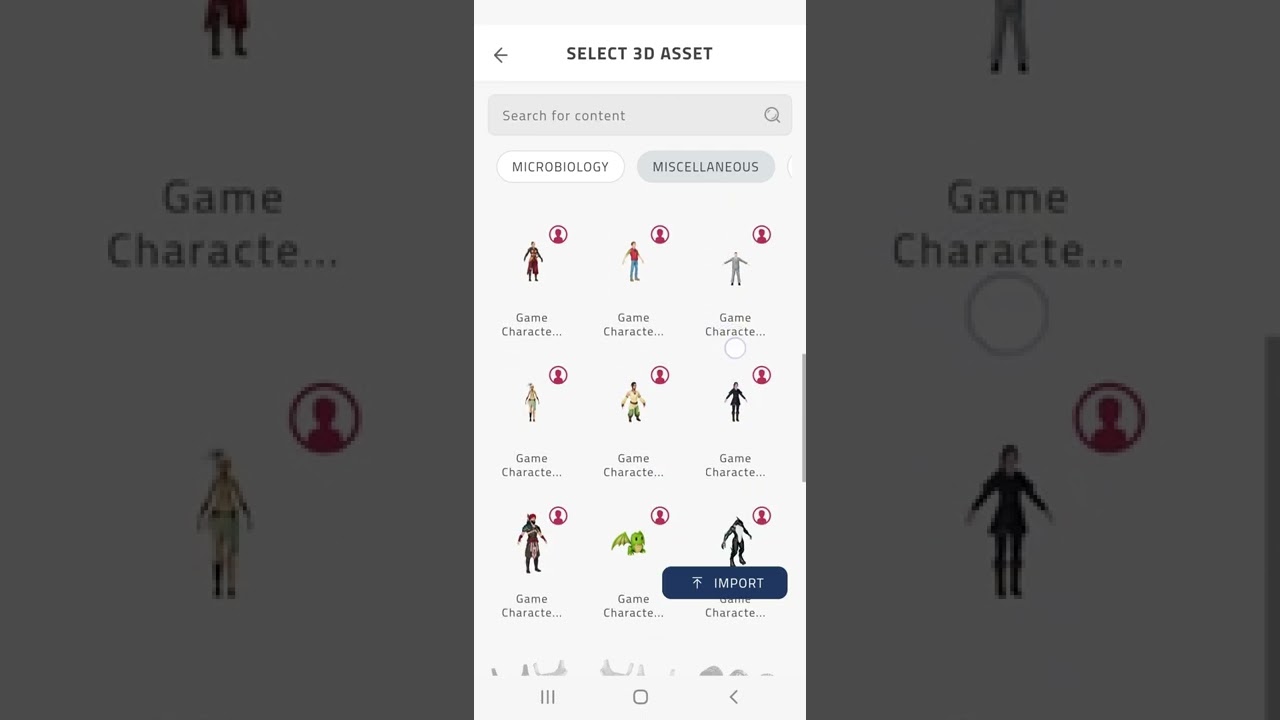 Digital Media/Game Design Examples from EON's XR Asset available with the New EON Metaverse Builder
