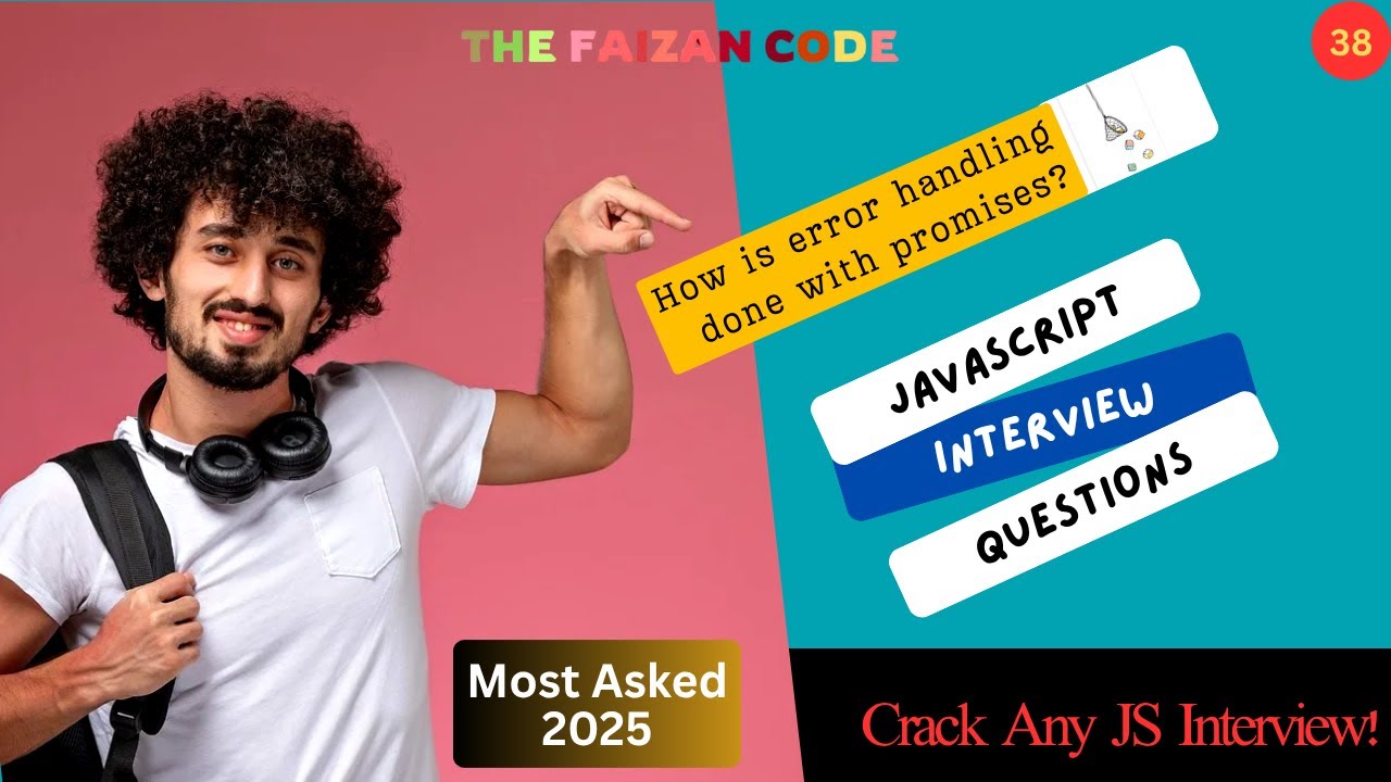 Error Handling with Promises in JavaScript | JS Interview Question Explained