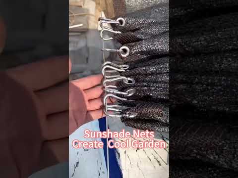 【Garden Product-3】Black Sunshade Nets,create a cool, shaded oasis for your outdoor space.