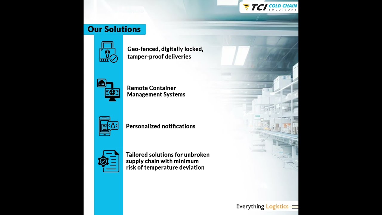 TCI Cold Chain Solutions: Reliable Temperature-Controlled Logistics