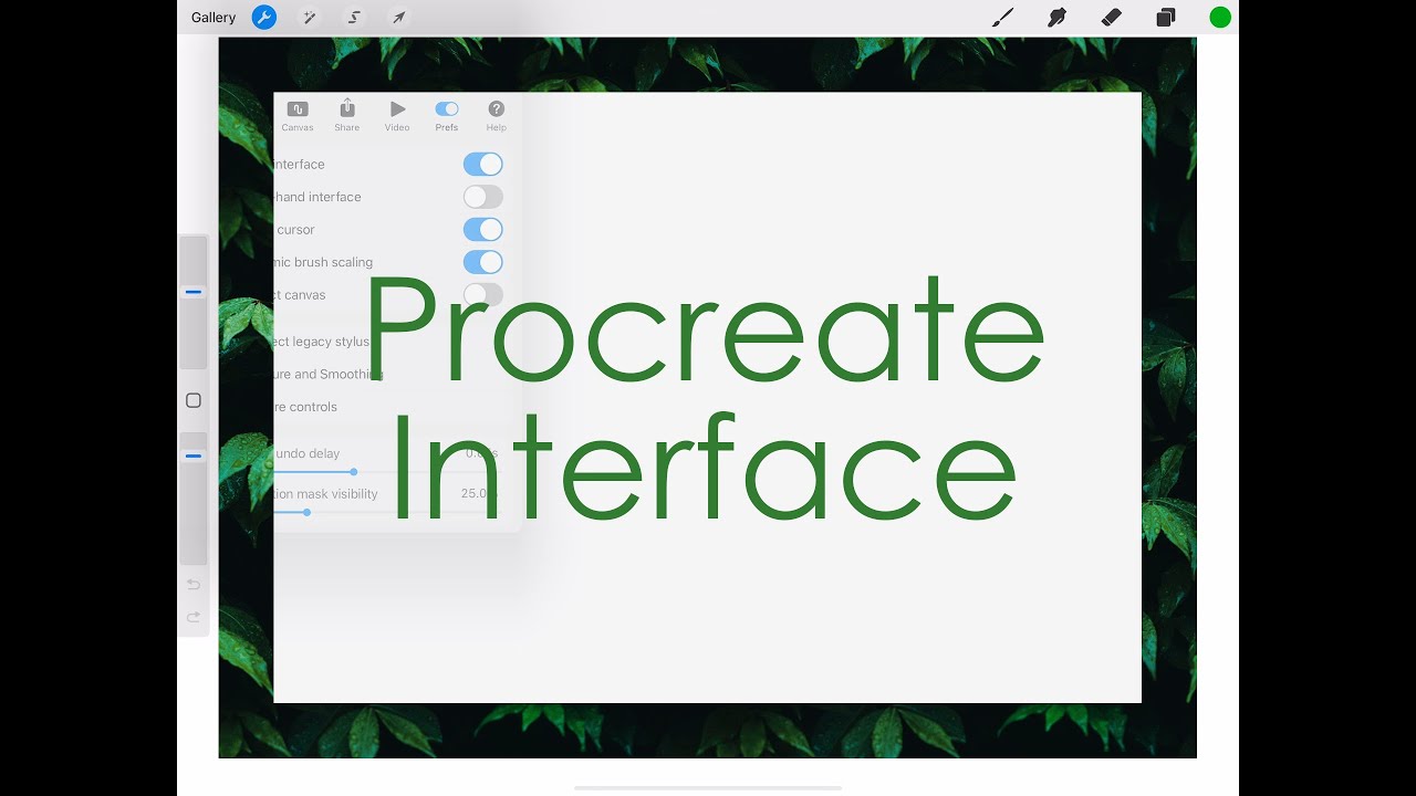 Day 1 - Procreate Interface Tutorial