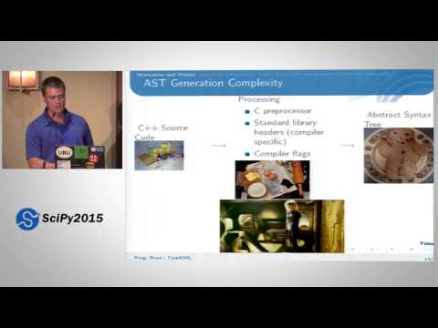Learn Wrapping C and C Libraries with CastXML | SciPy 2015 | Brad King ...