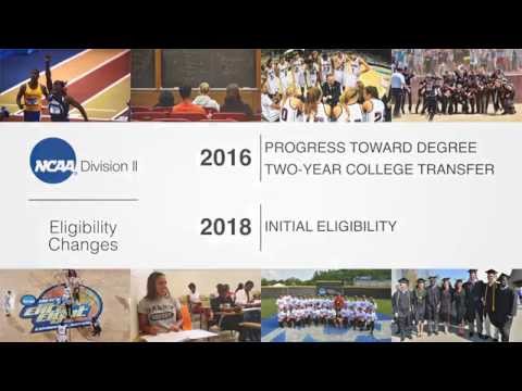 Division II Eligibility Changes