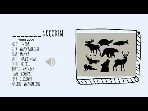 Learning Anishinaabemowin - Introducing Yourself (Nbisiing Dialect)