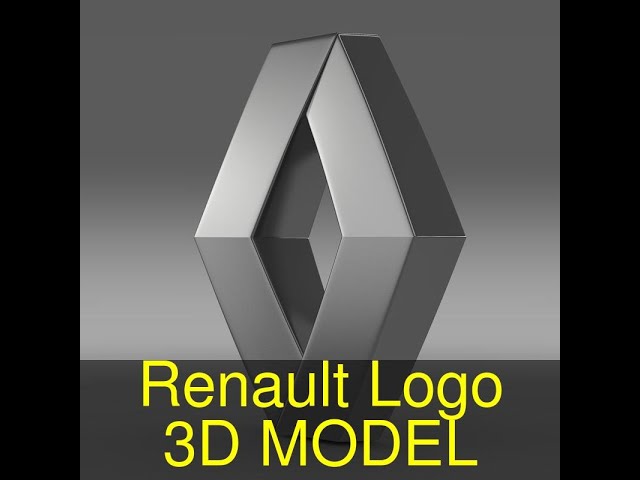 Renault Logo 3D Model - FlatPyramid