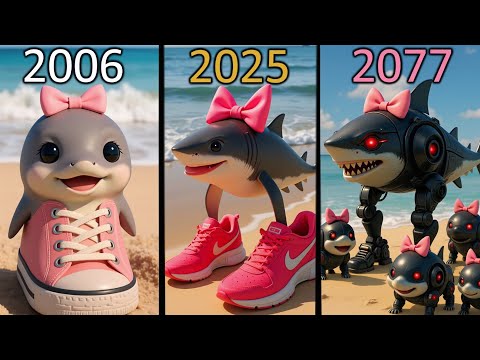 Evolution of Tralalero Tralala (Los tralaleritos dicen tralala girl)