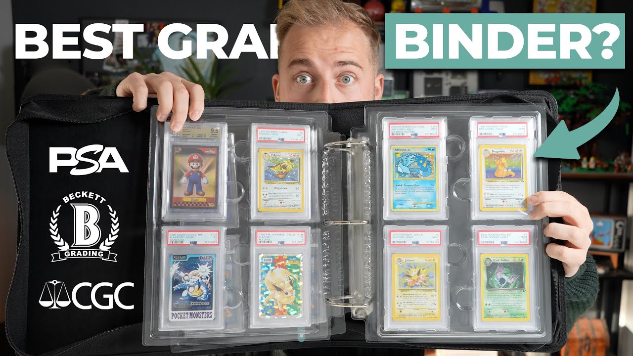 The Best Binder For GRADED Cards? - Gemloader Review