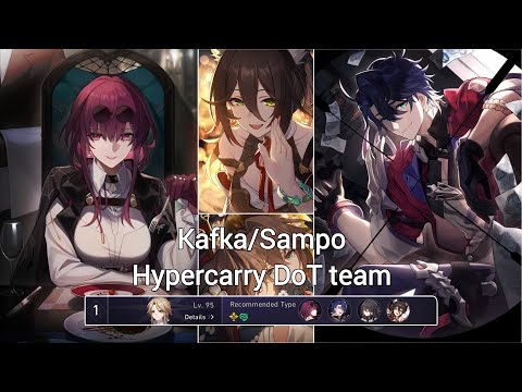 Kafka/Sampo DoT team MoC 12 first half | Team DoT without Black Swan | Honkai Star Rail