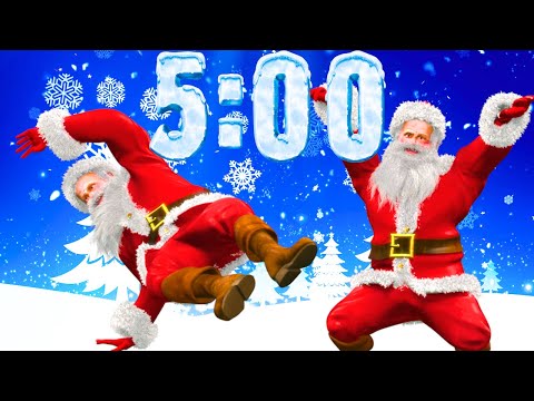 5 Minute Timer [Dancing Santa] ????