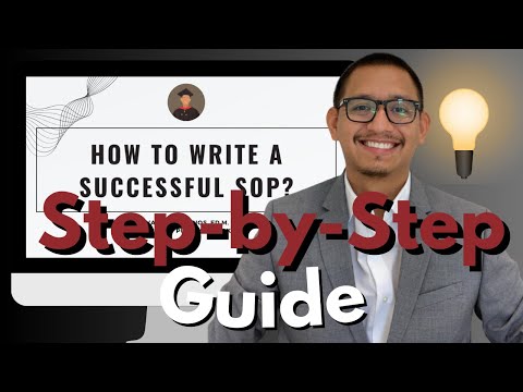 HOW TO WRITE YOUR STATEMENT OF PURPOSE FOR GRADUATE SCHOOL? | A Step-By-Step Workshop!