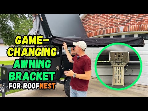 813 Fabrication & Design Adjustable Awning Bracket for RoofNest Condor Overland Series RTT