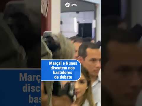 Pablo Marçal e Ricardo Nunes discutem nos bastidores antes de debate no Flow