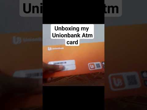 I got my unionbank atm card. #shorts #unionbank #atmcard #quickloan