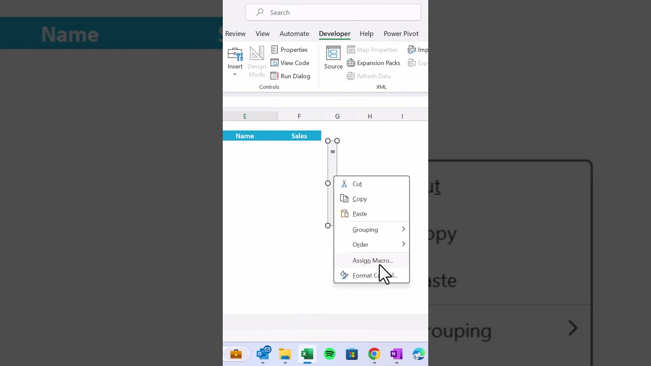 Master Excel: Simple Trick for Dynamic Data with Scroll Bar! #shrots