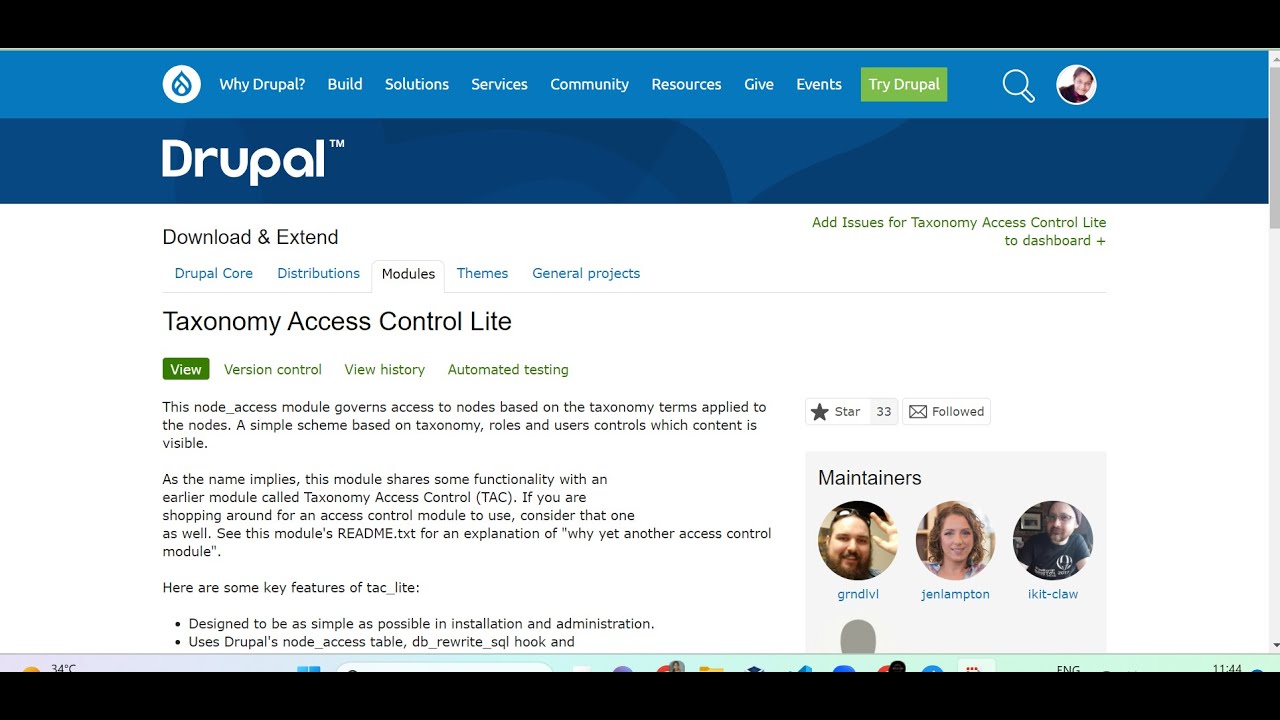 Handle node access with Taxonomy Access Control Lite (tac_lite) module in Drupal 9 | D4Drupal