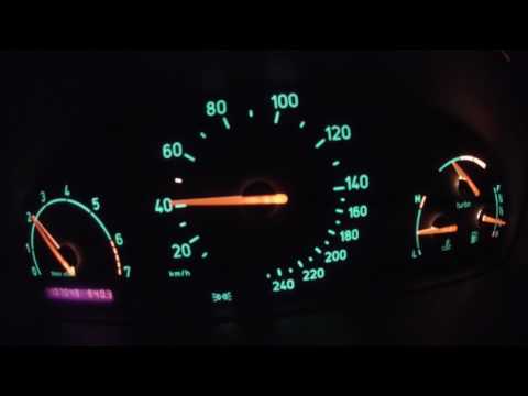 Saab 9-5 aero 2.3 turbo 230 hp acceleration