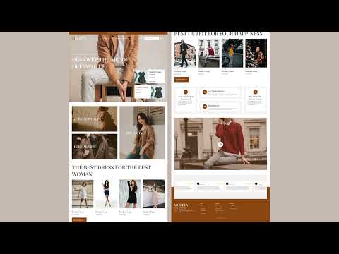 Template Modeva UI Kit Template Fashion E Commerce Figma Download Free