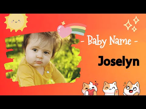 JOSELYN | Joselyn name meaning | Girl Name Meaning | Flowing, pouring water; Rejoice (2023)