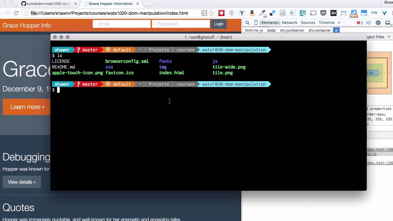 How to use SimpleHTTPServer for local development