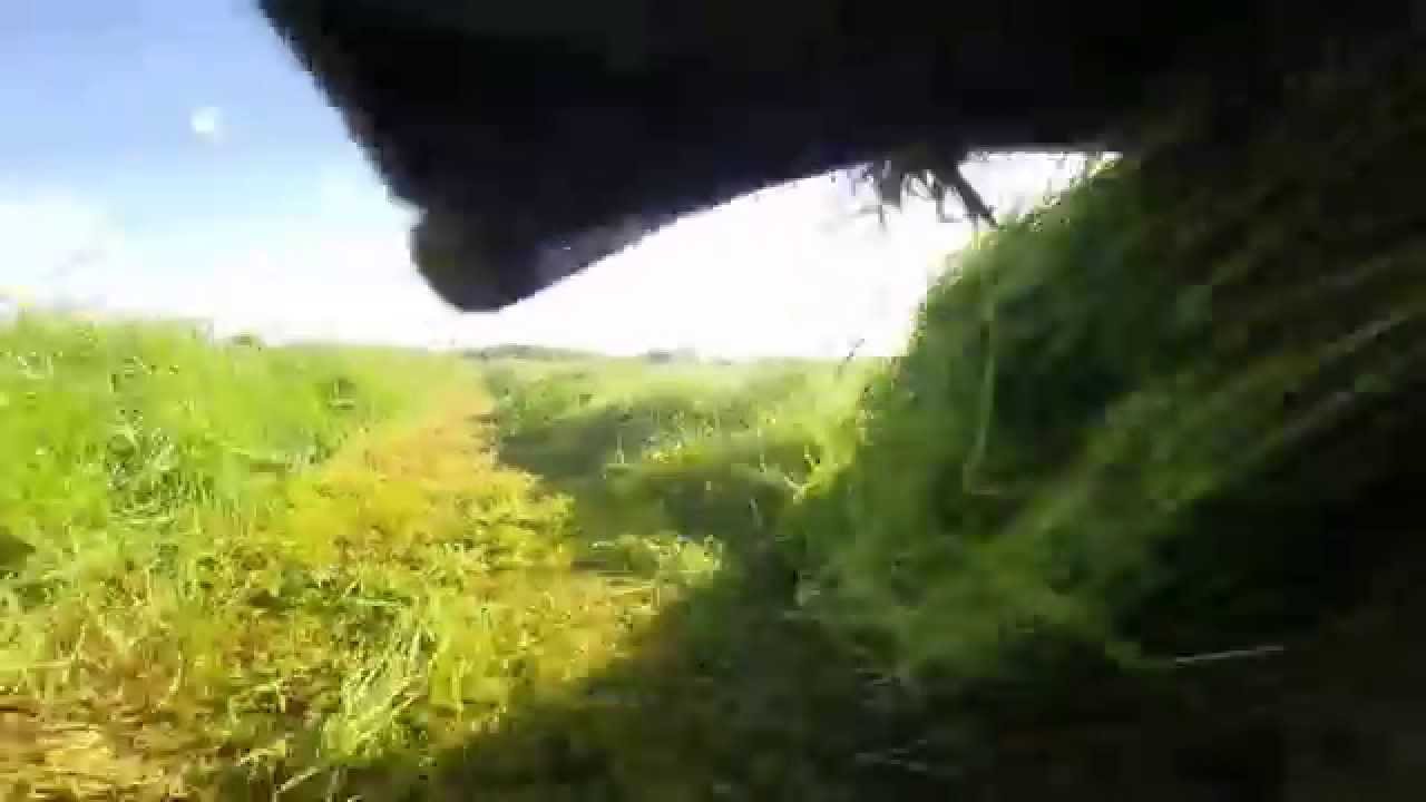 Reaseheath College students doing silage and mowing 2014.