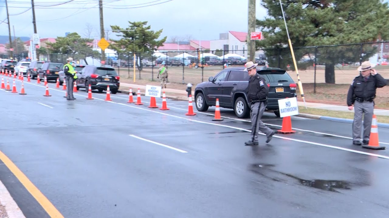 What it's like to go through a COVID-19 drive-through test?