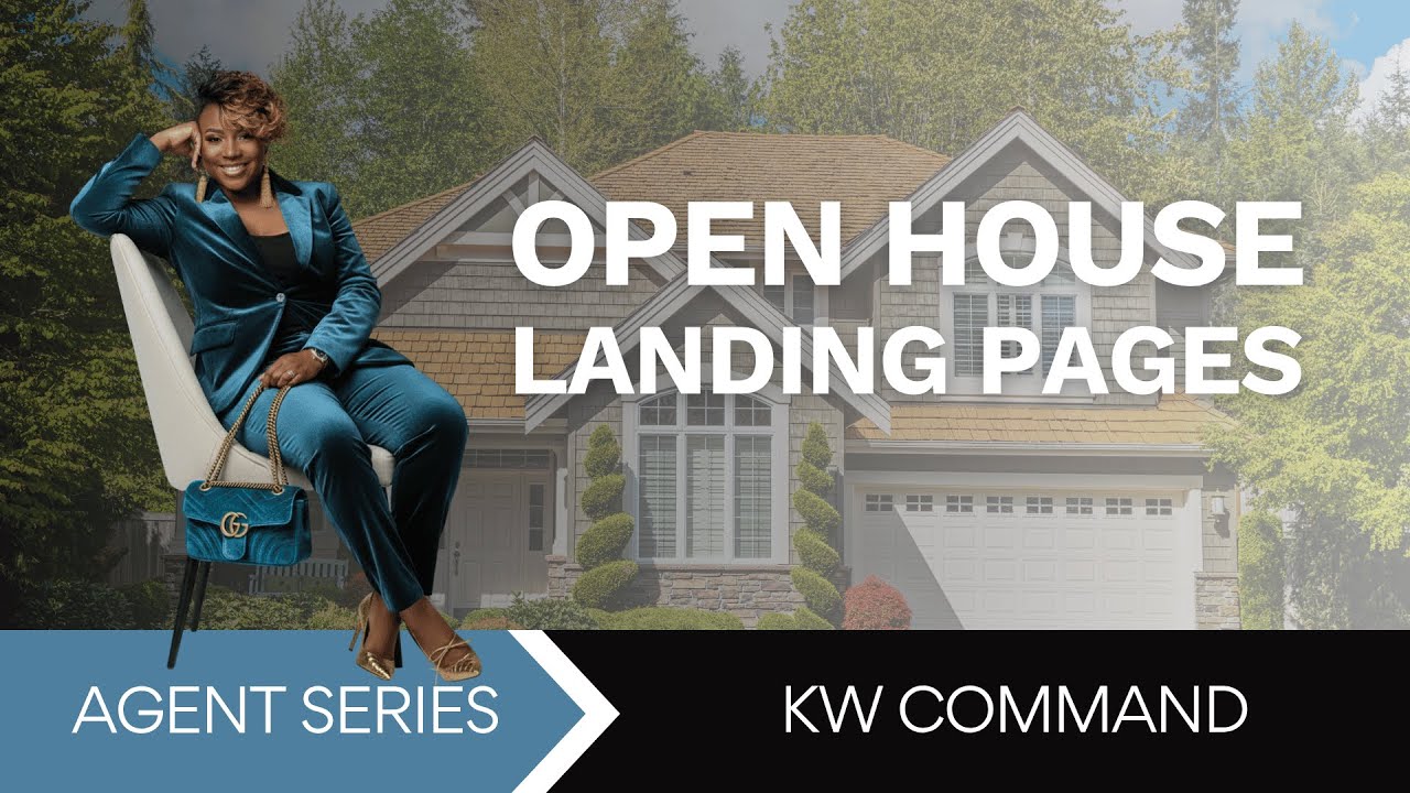 Open House Landing Pages in KW Command