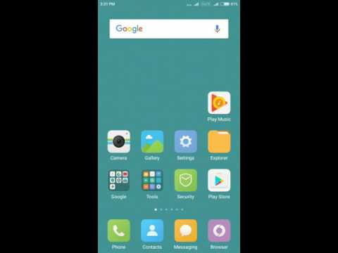 How to setup message center number in redmi note 3