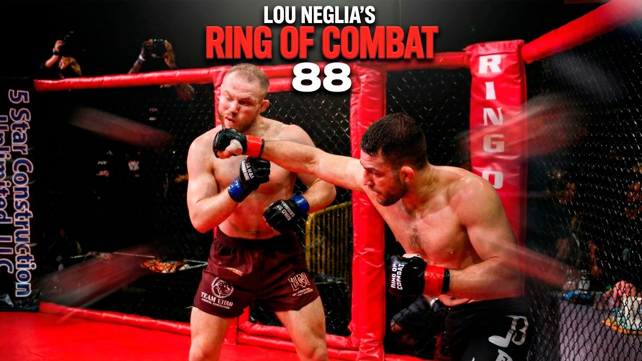 Lou Neglia's Ring of Combat 88 Highlights & Best Moments