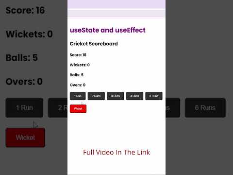 React JS Tamil useState and useEffect #learnreacttamil #reactforbeginners #tamilprogramming