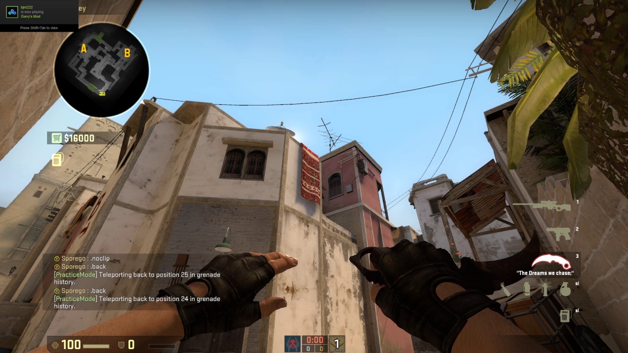 How to use Sourcemod Plugin Practice Mode