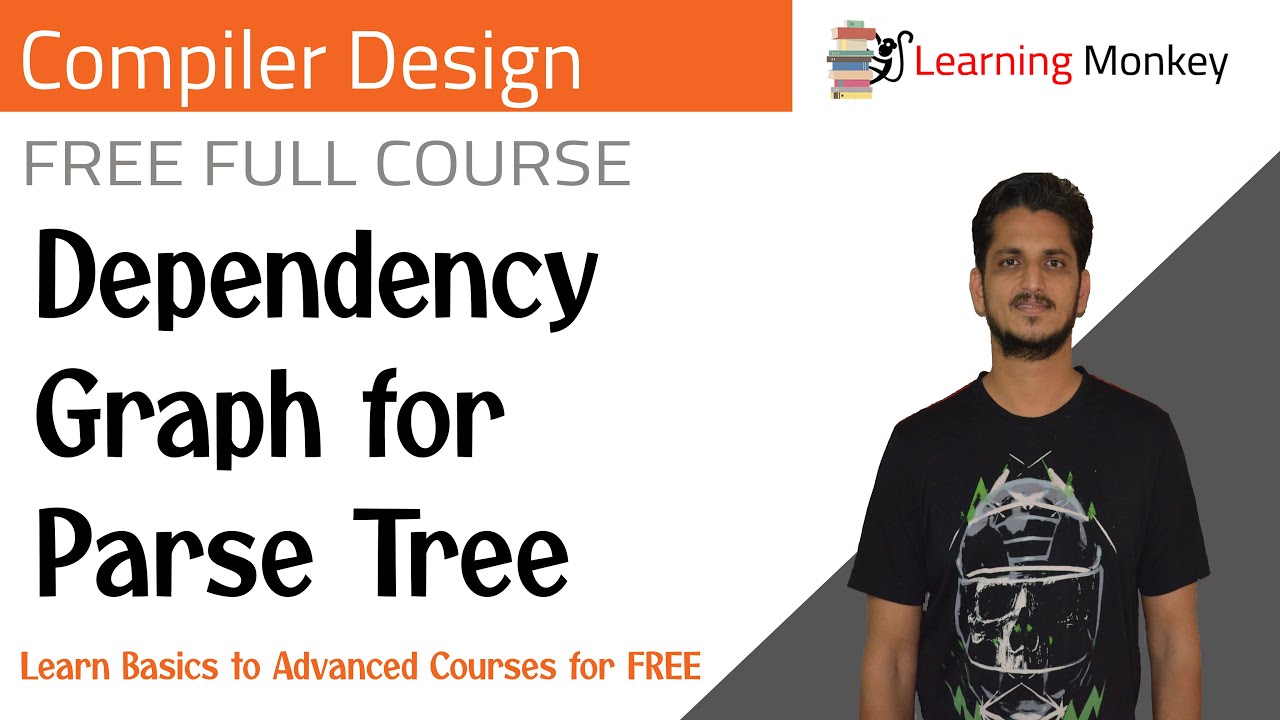 Dependency Graph for Parse Tree || Lesson 43 || Compiler Design || Learning Monkey ||