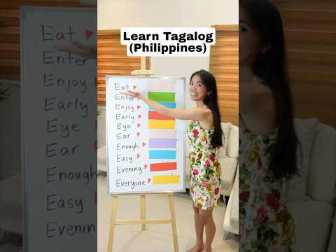E words in the Philippines - Learn Tagalog #tagalog #philippines