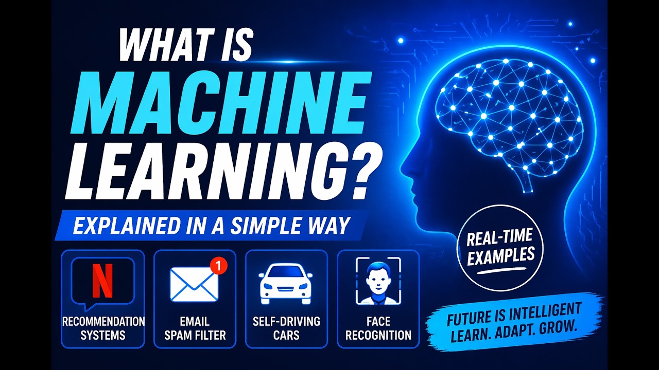 What is Machine Learning? | Explained in a simple way with real-time examples.