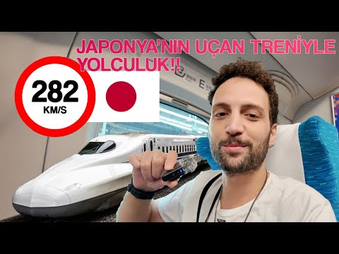 TOKYO'dan OSAKA'ya UÇAN TREN YOLCULUĞU & OSAKA'nın MUHTEŞEM ŞEHİR IŞIKLARI ve Akşam Lezzetleri