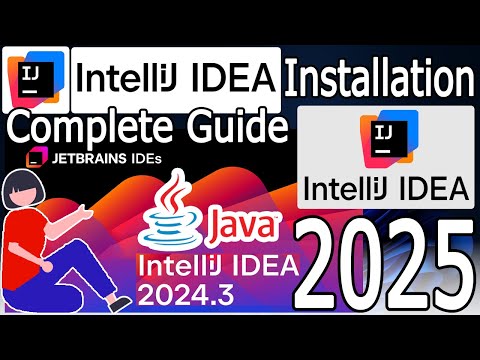 How to install IntelliJ IDEA on Windows 10/11 (64 bit) [ 2025 Update ] Java JDK 23 | Java Projects