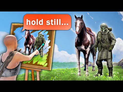 Painting Portraits for Random Rust Players