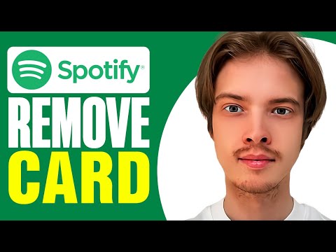 How To Remove Card From Spotify (2025)