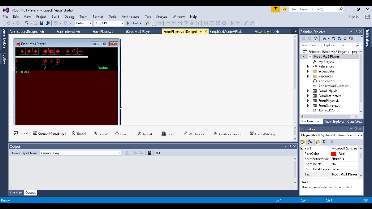 Source Code Mp3 Player Visual Basic
