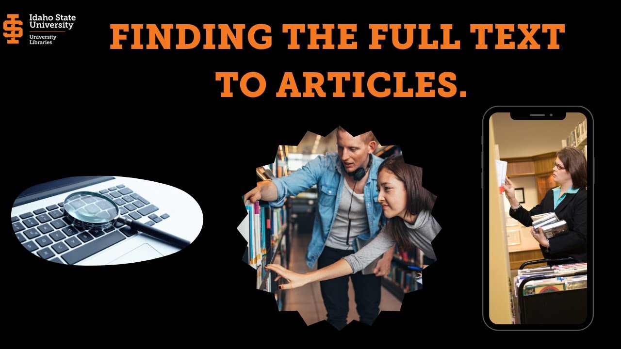 Finding the Full Text to Articles