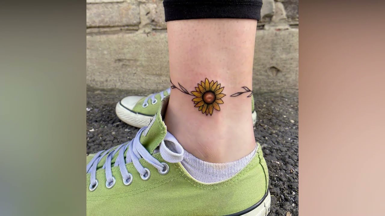 100+  Stunning Ankle Tattoos : Small ankle tattoo ideas for a subtle touch of ink | TATTOOSME