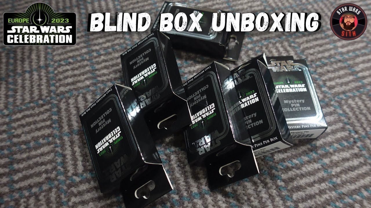 Star Wars Celebration London Mystery Pin Unboxing | Chase ?